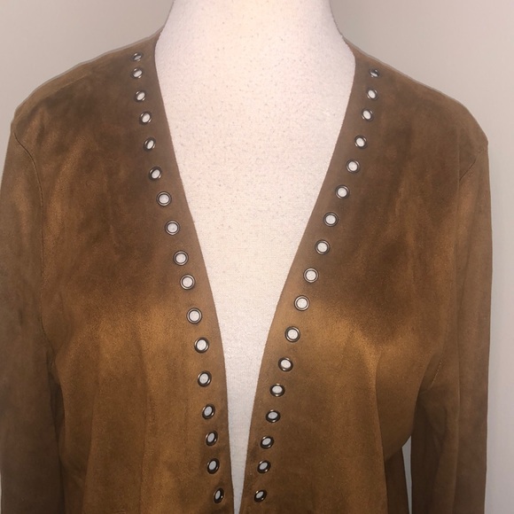 Adore | Jackets & Coats | Adore Camel Colored Fringed Sleeves And ...